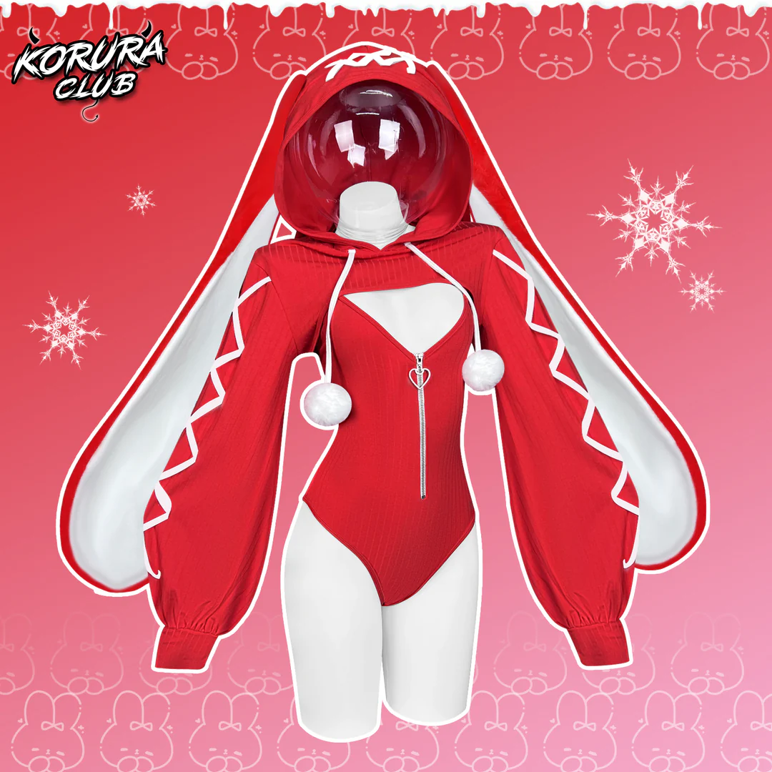 Cosplay Christmas Floppy Bunny Jumpsuit KO118 – hanaes